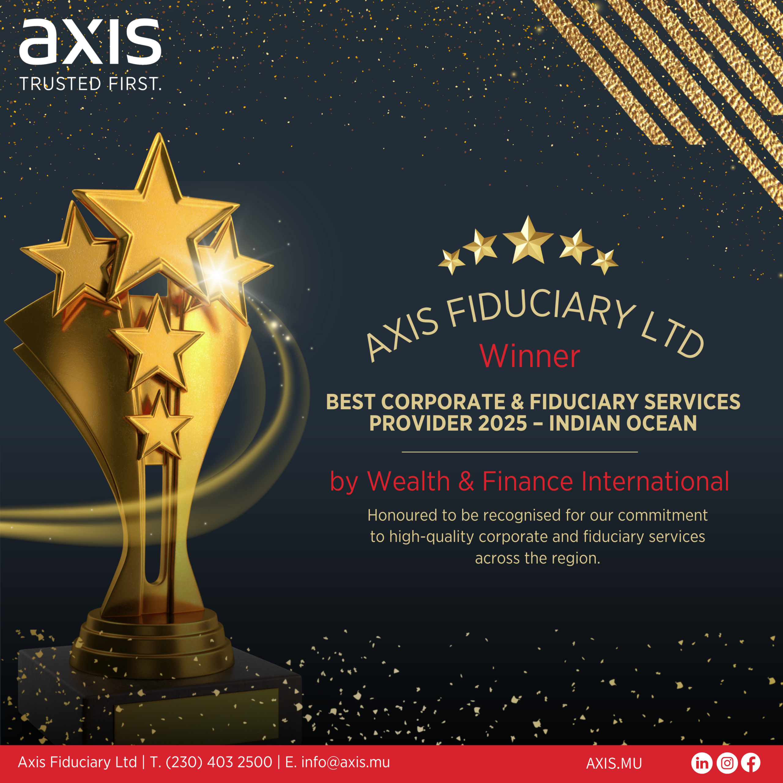 Axis Fiduciary Ltd Wins Best Corporate & Fiduciary Services Provider ...